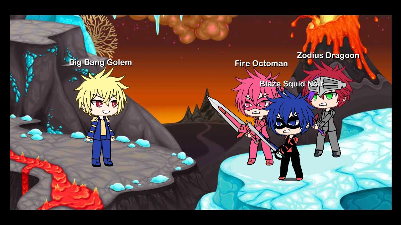 Octo Expansion Season 4 Episode 2 (Fire Octoman and Blaze Squid Noir VS ...