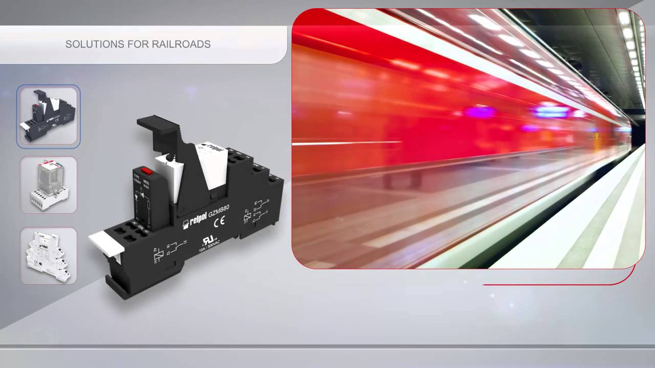 Application of Relpol Relays products - YouTube