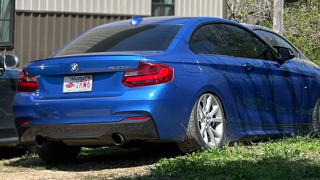 Rowdy MHD Stage 2+ N55 FBO M235i Sound Clips CATLESS - YouTube