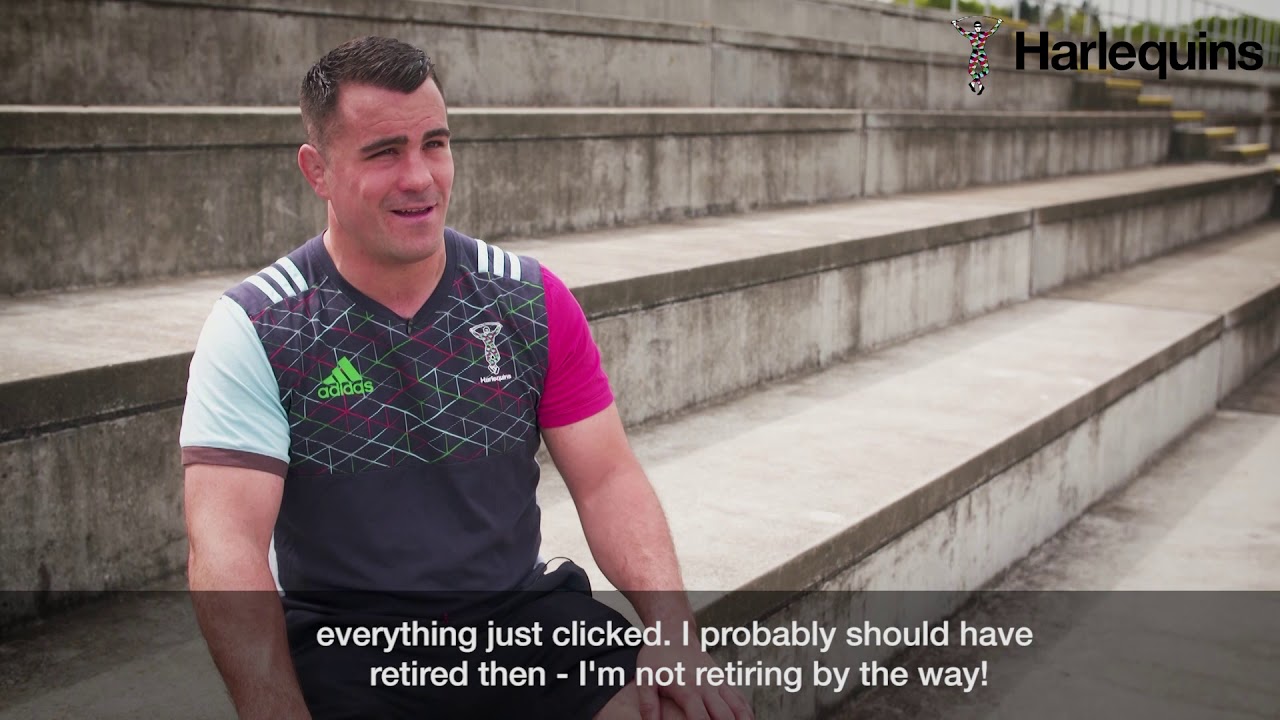 Dave Ward on being a Harlequin and scoring THAT try at Big Game 10 ...