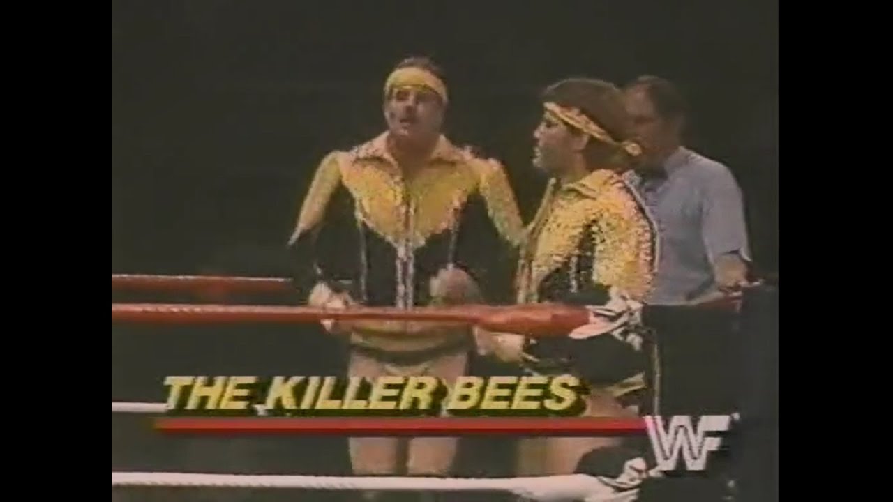 Killer Bees in action Championship Wrestling Aug 24th, 1985 - YouTube