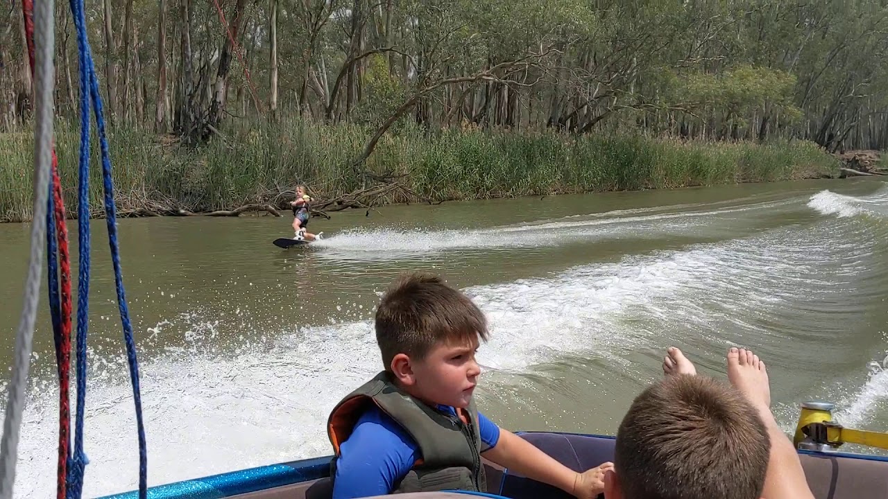 Cooper Bandy - 8 year old Wake Board - YouTube