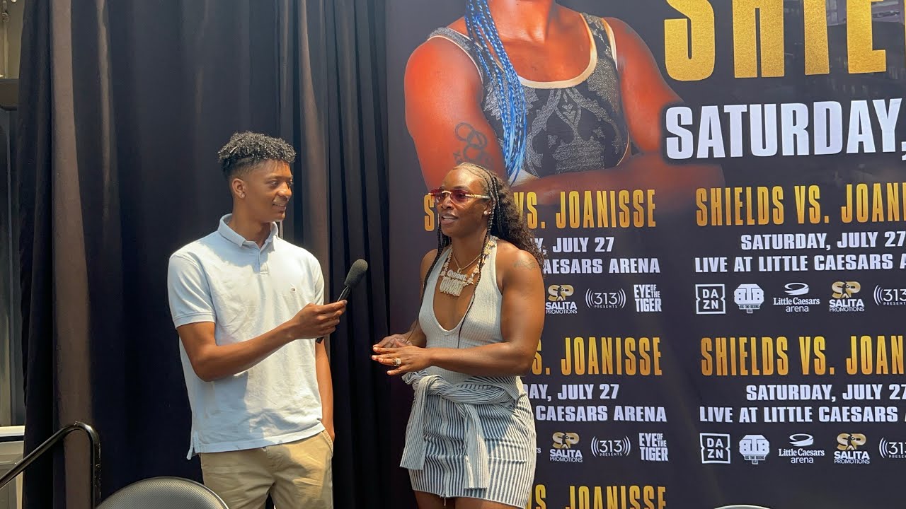 Claressa “GWOAT” Shields on fighting Heavyweight Champ Vanessa Lepage ...