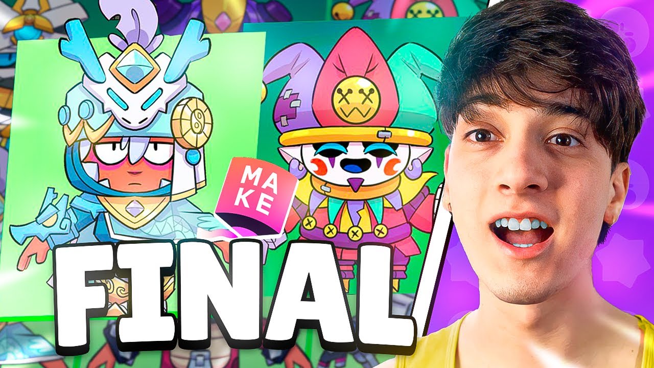 ¡REACCIÓN a las SKINS FINALISTAS de SUPERCELL MAKE! 🔥 | BRAWL STARS ...