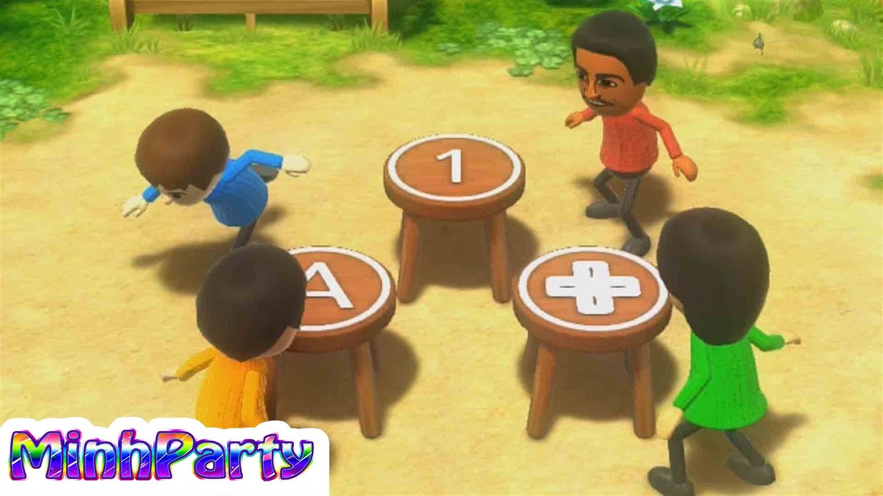 Wii Party U Minigames Gameplay Battle of the Minigames #24 @MINH PARTY ...