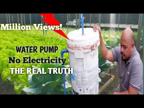 FREE ENERGY WATER PUMP FOR PLANTS! THE REAL TRUTH ABOUT PUMP WATER WITHOUT Electricity - YouTube