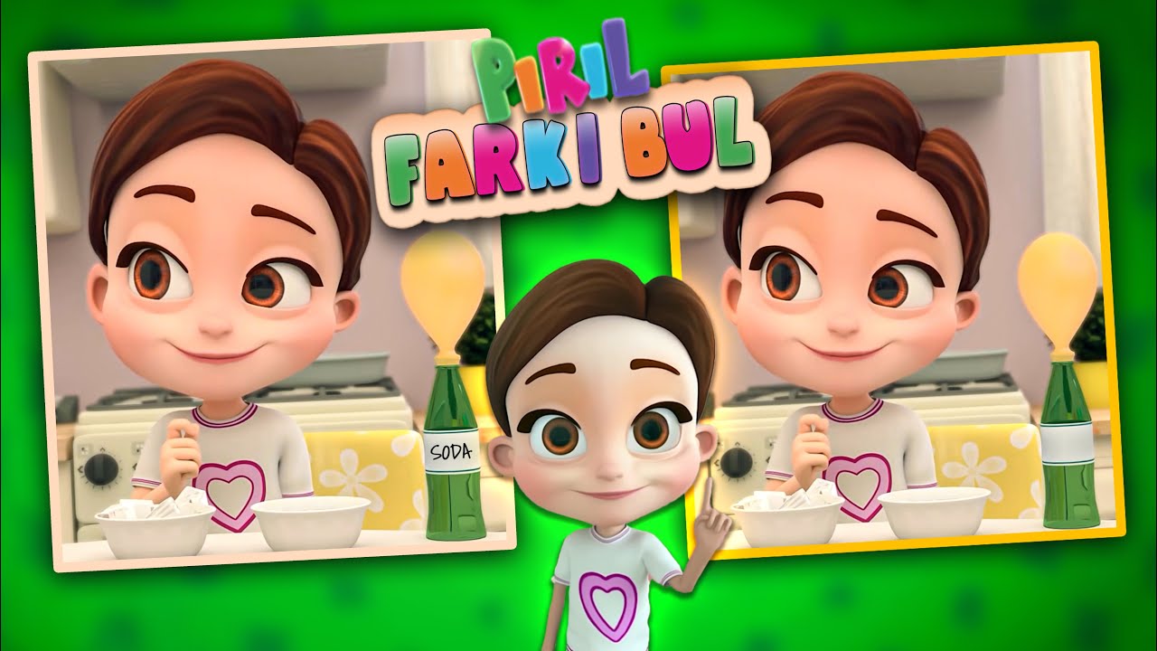 PIRIL ile ARADAKİ GİZLİ FARKI BUL | PIRIL FOTOĞRAF BULMACALARI OYUNU 20 ...