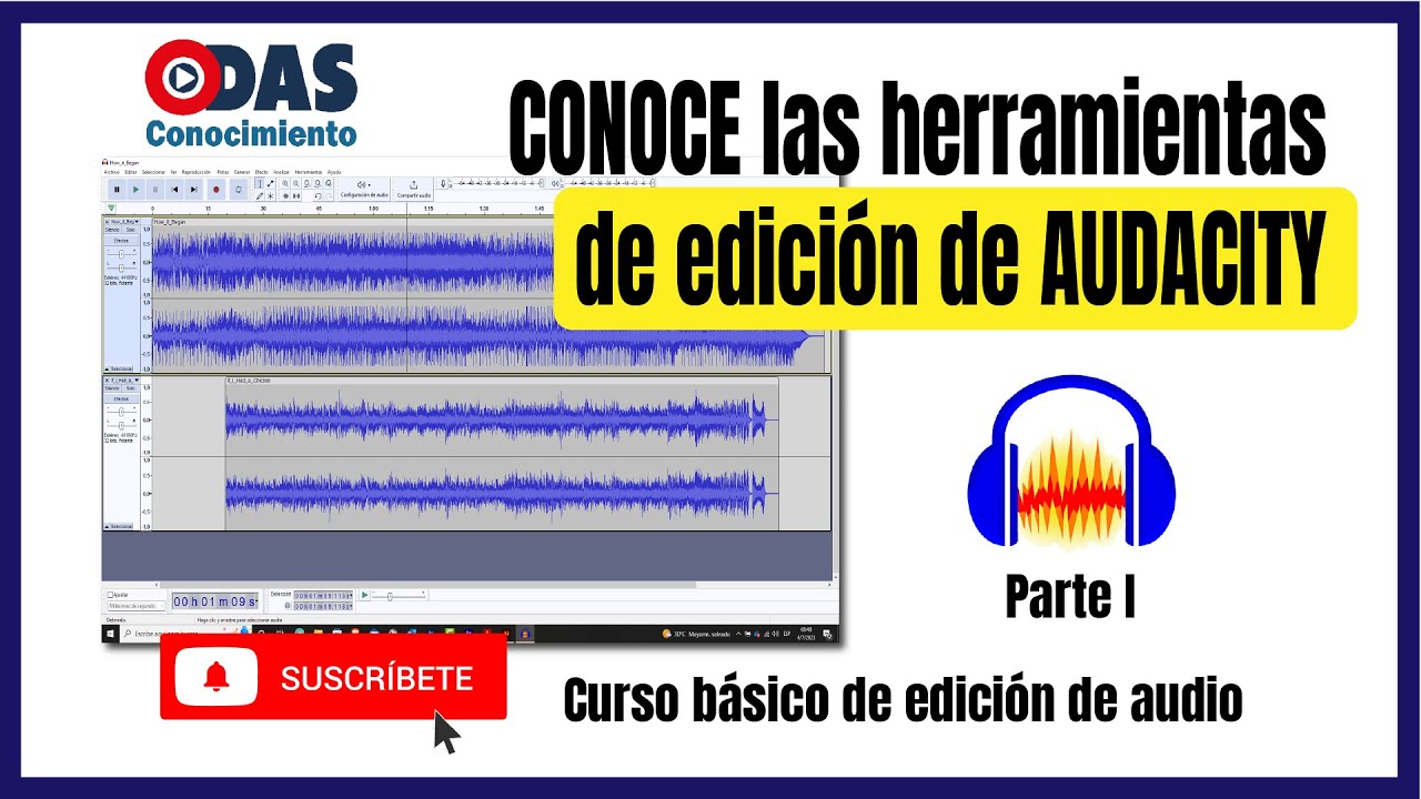 #audacity Herramientas de edición de audio de Audacity - Parte I - YouTube
