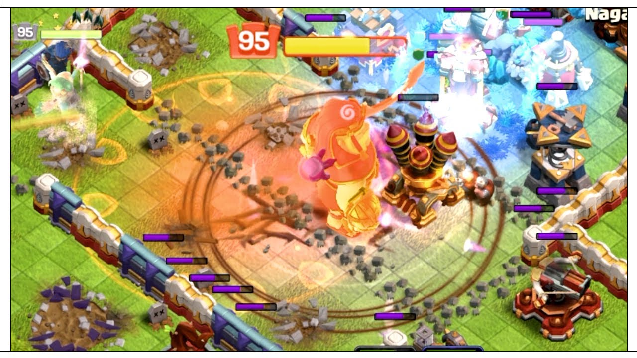 The Angry Jelly Pet makes my King the best wallbreaker | Clash of Clans ...