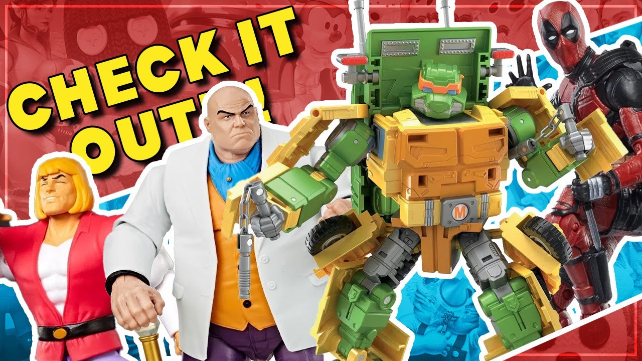 New Action Figures - Prince Adam, TMNT Transformers, Marvel's King Pin ...