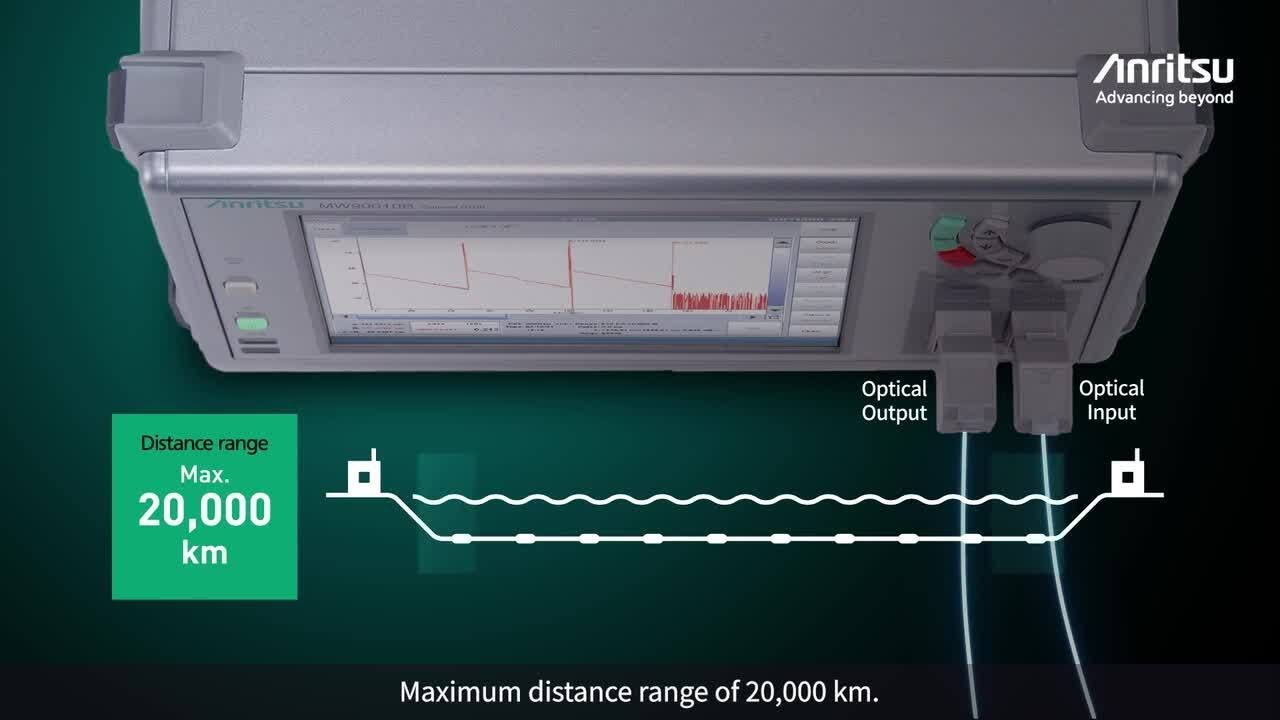 Coherent OTDR MW90010B - YouTube