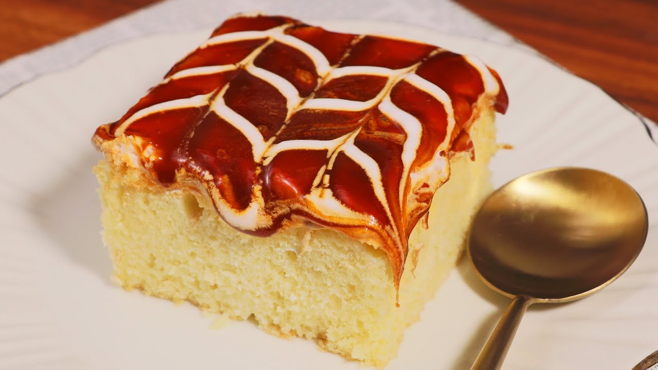 Turkish Milk Cake Recipe 🥛🎂 (TRES LECHES CAKE) - YouTube