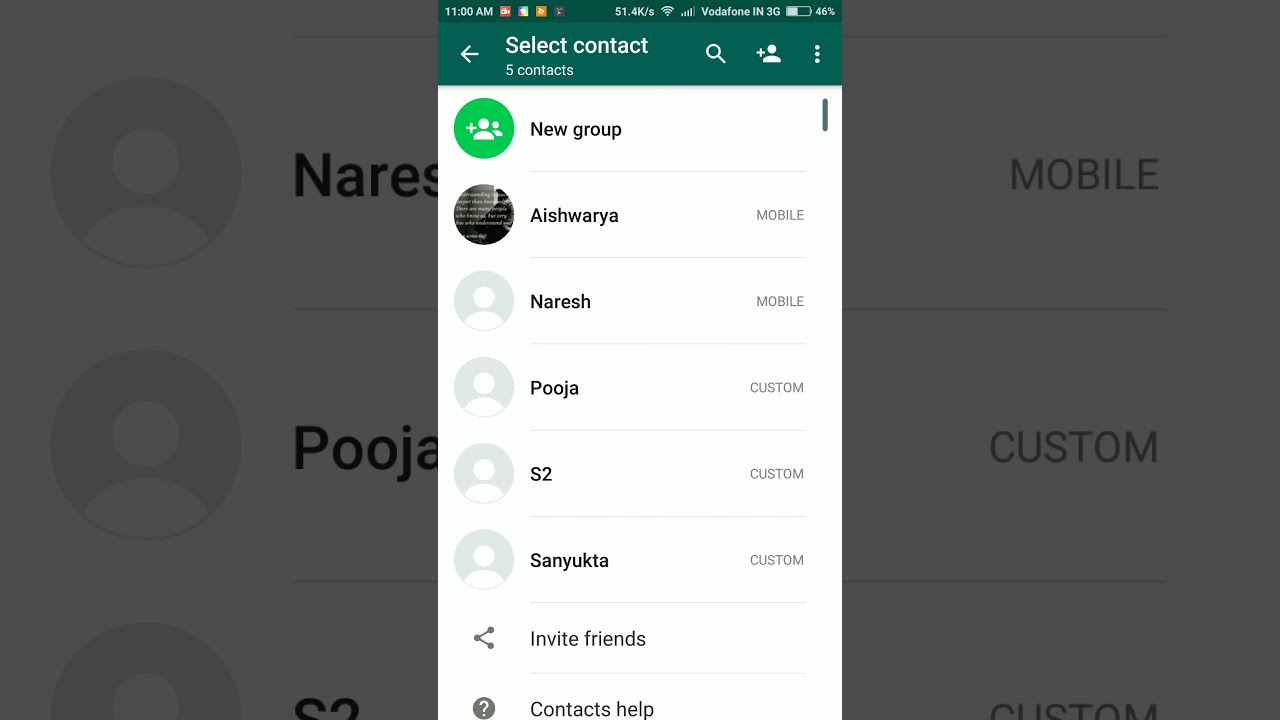 How To Find Contact List In New Whatsapp Update YouTube How To Find Contact List In New Whatsapp Update YouTube