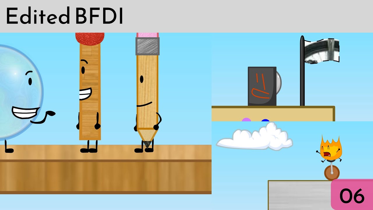 Edited BFDI (Episode 06) - YouTube