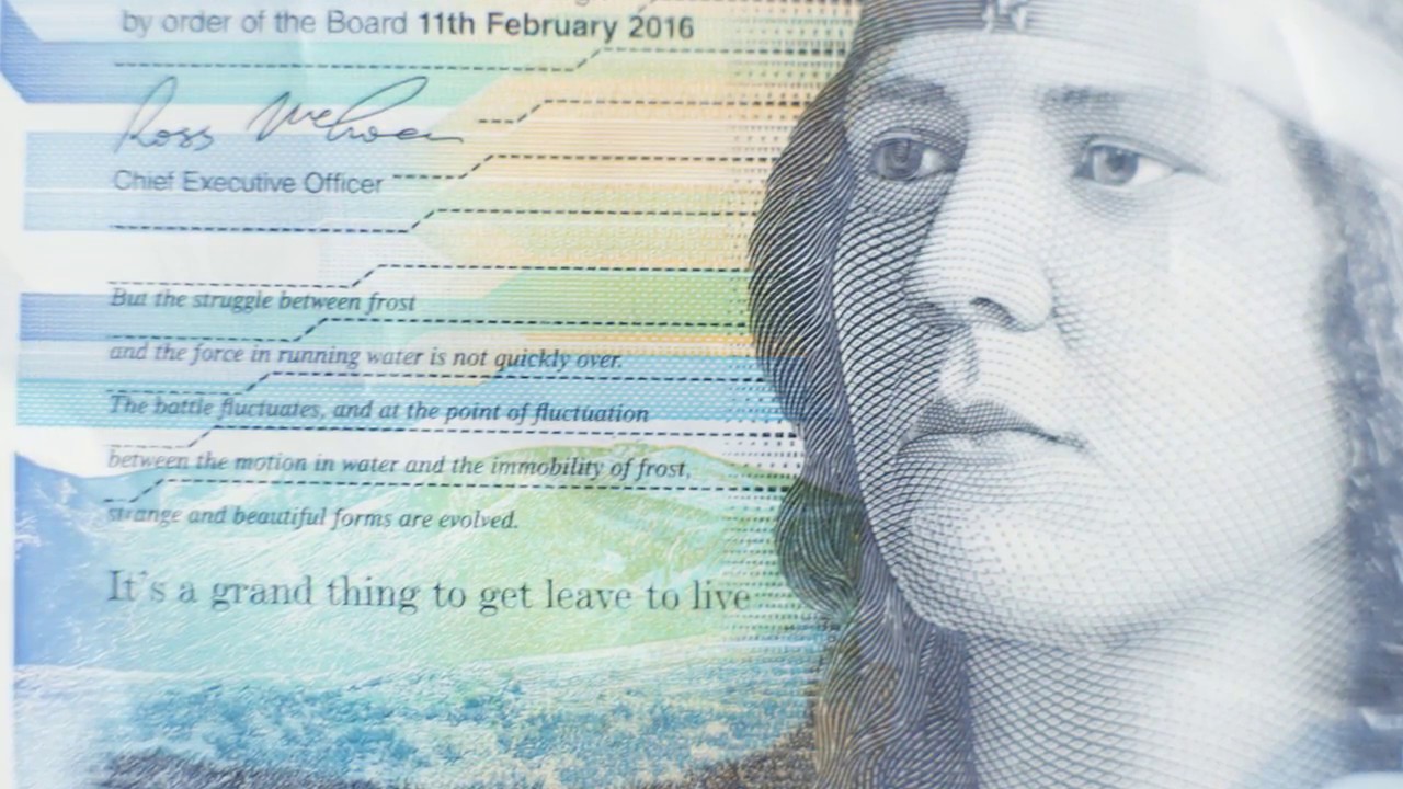 The Royal Bank of Scotland Polymer £5 Note - YouTube