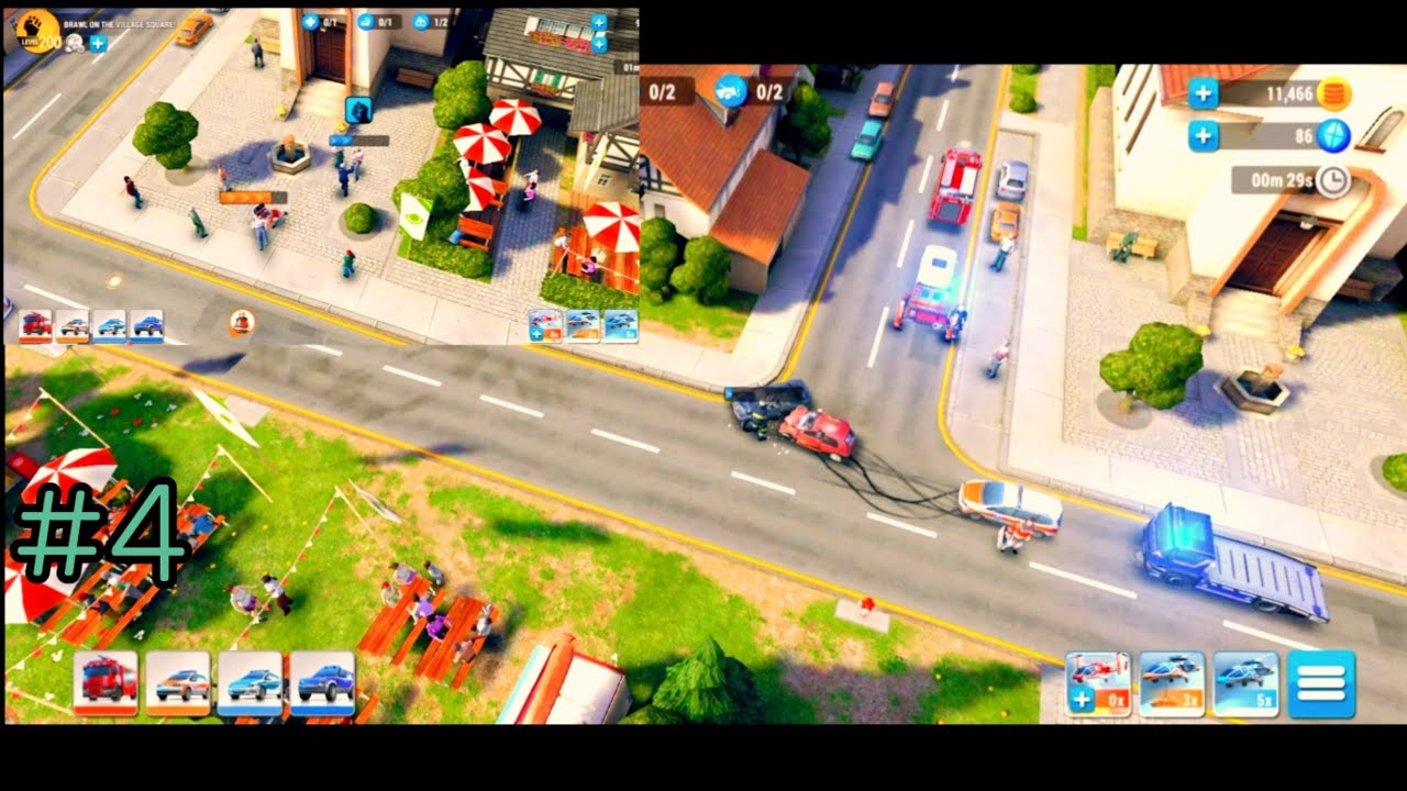 EMERGENCY HQ rescue strategy mobile gameplay part 4 - YouTube