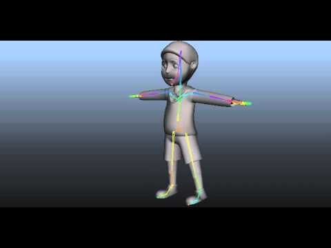 Main Boy Character Fully Skinned