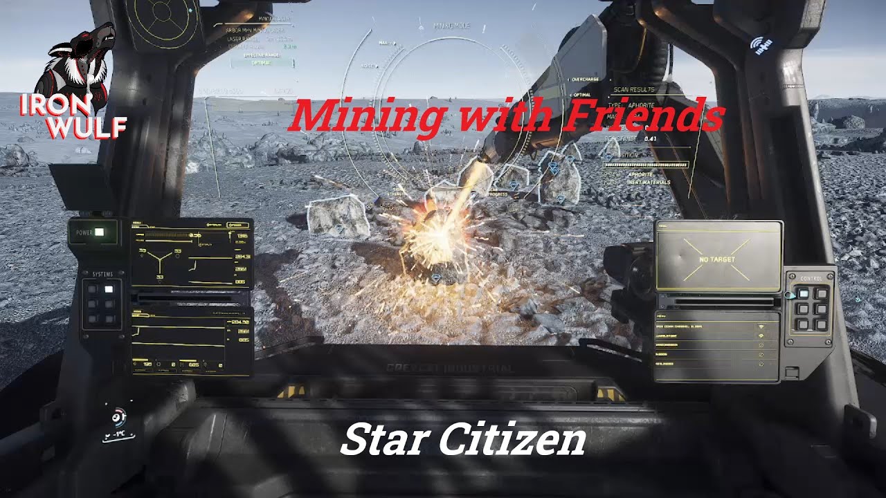 Star Citizen , Mining with Friends - YouTube