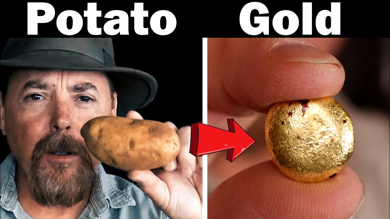 Placer Gold Smelting: Revealing the Secret Art of Using Potato and ...
