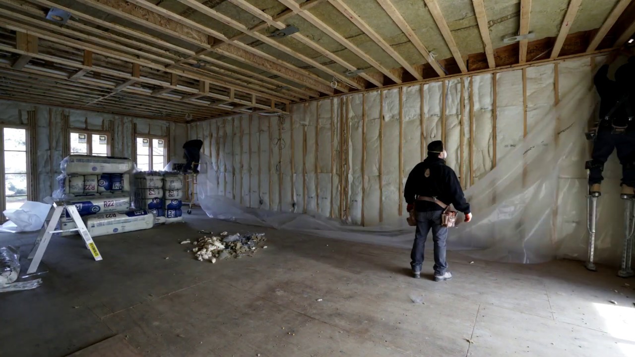 How to install insulation - YouTube