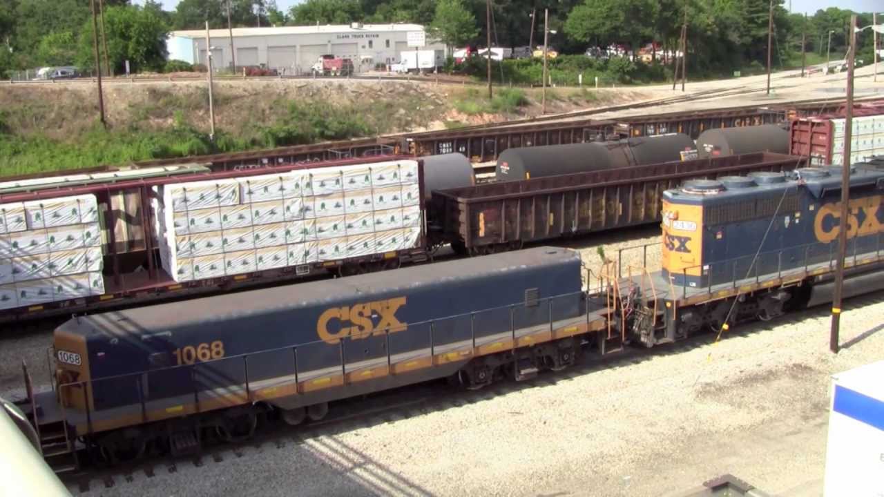 CSX Atlanta - Tilford Yard (6-16-2012) - YouTube