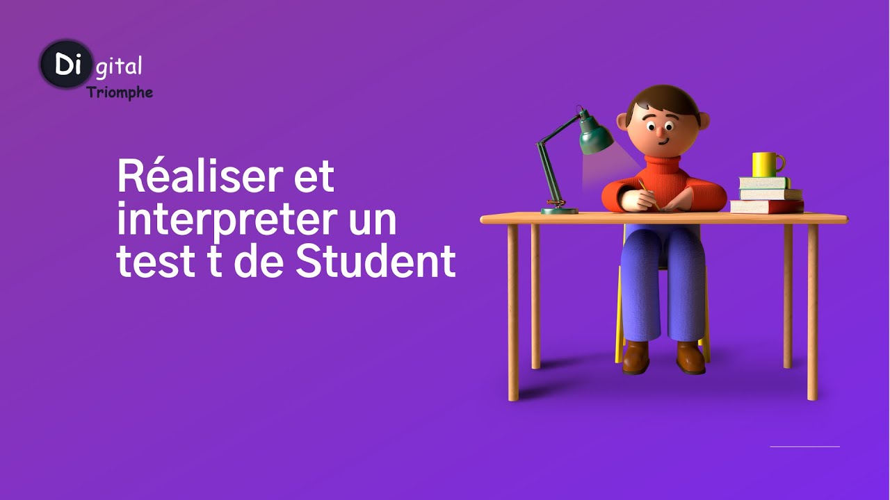 Jamovi: Réaliser et interpreter un test t de Student - YouTube