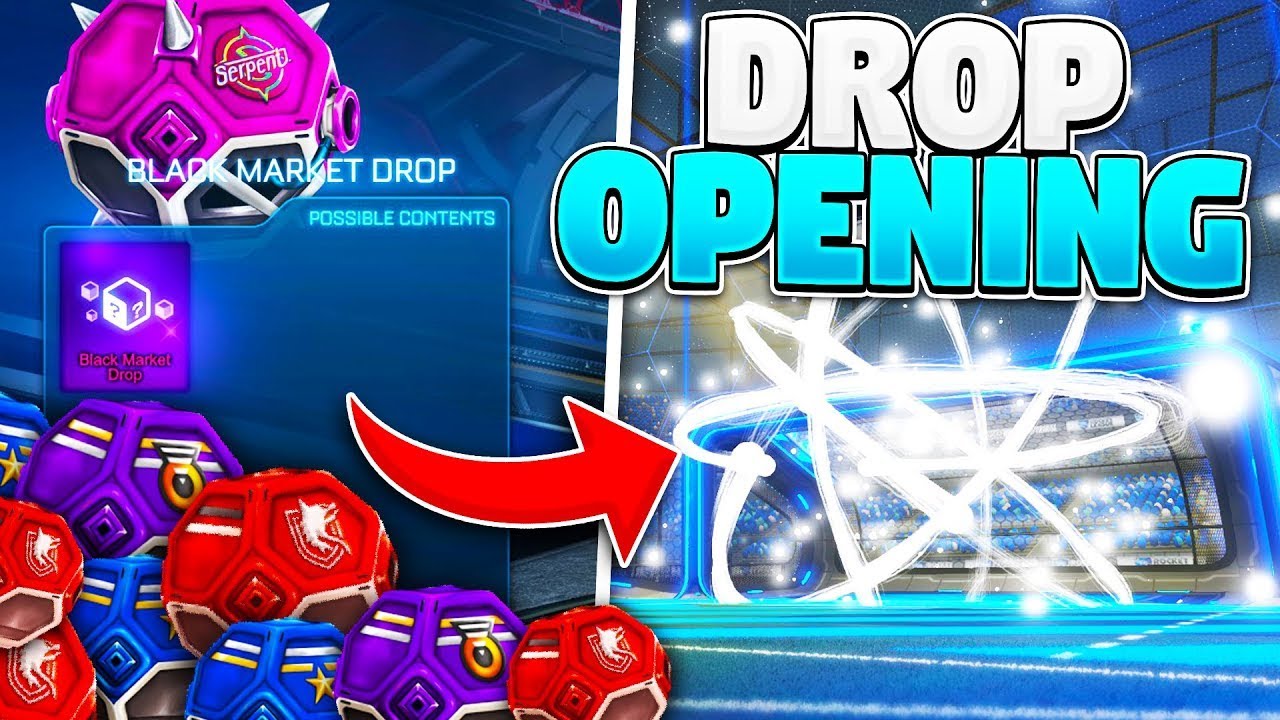 Opening Drops In Rocket League! - YouTube