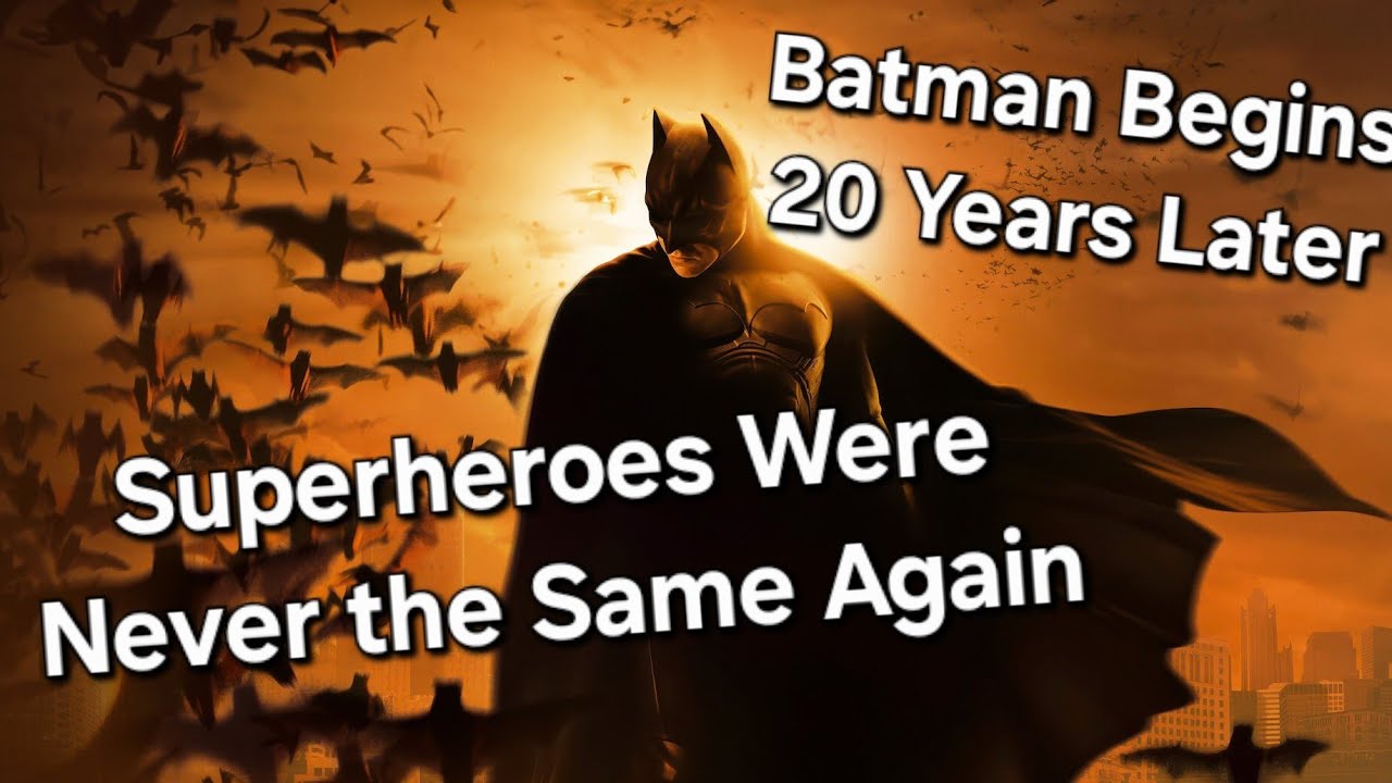 "Batman Begins" 20 Years Later - How it Changed Everything - YouTube