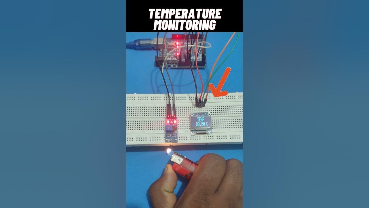 TEMPERATURE MONITORING - USING ARDUINO - YouTube