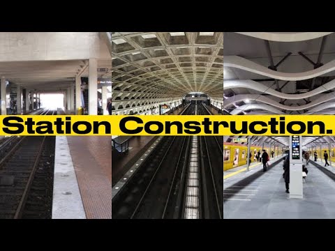 The different kinds of metro stations and how they are made | Railway ...