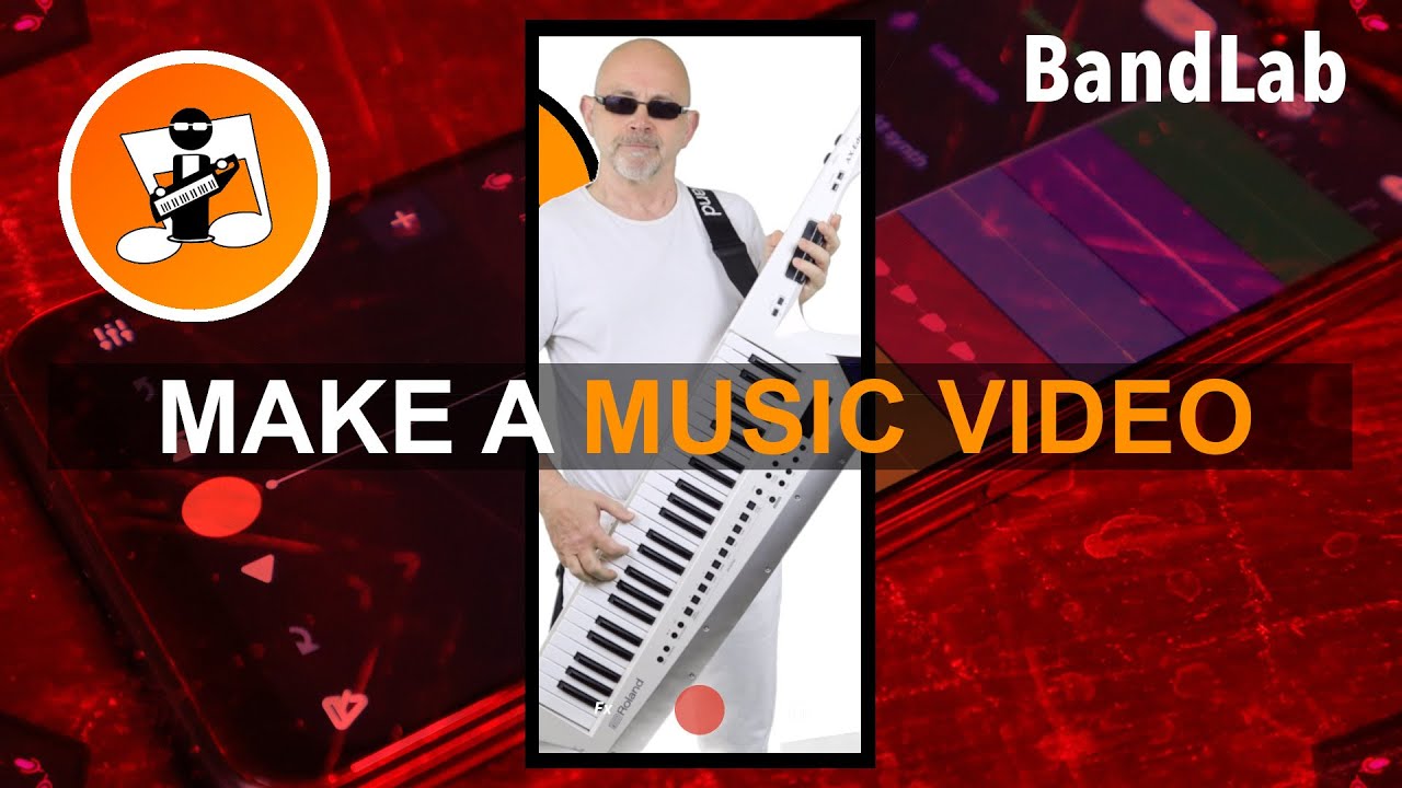 How to create a BandLab music video - YouTube