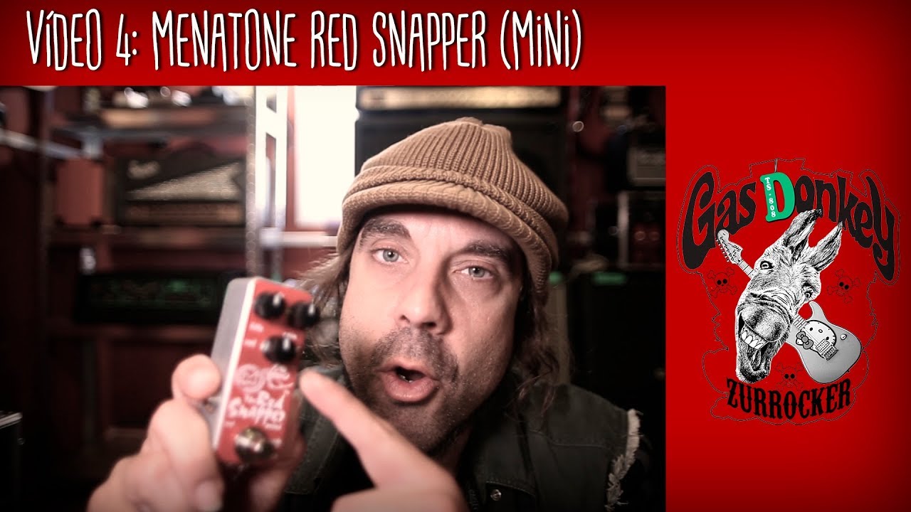 MENATONE RED SNAPPER (MINI) | ZURROCKER GAS DONKEY DEMO - YouTube