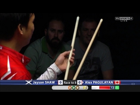 Pool Player's Cue Literally ON FIRE !!! Alex Pagulayan on World Pool ...