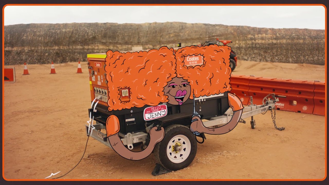 Why don't you just Coates it? Meet Jenny the Generator - YouTube