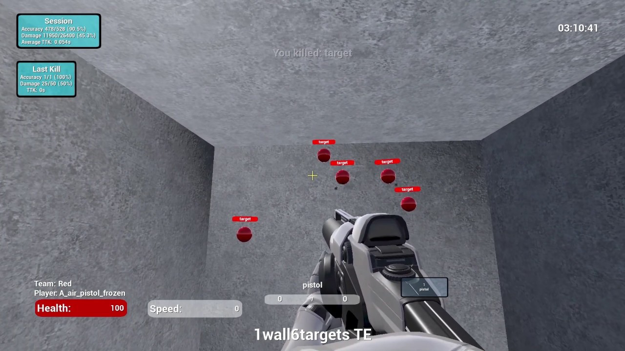 This is how I aim train (: - YouTube