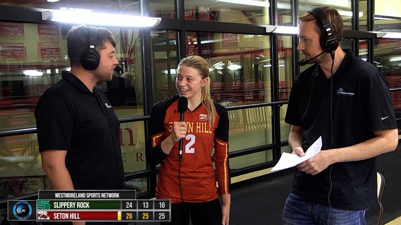 Abby Oesterling Postmatch Interview 10.1.24 - YouTube