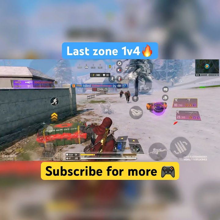 Last zone 1v4🔥| CODM BR #shorts #viralshorts #viralvideo #codm #hk9 #codmobile - YouTube