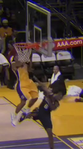 Lakers 12 good block shot - YouTube