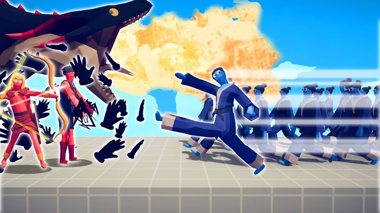 EVERY STRONGEST BOSS vs 100x TAEKWONDO | TABS - Totally Accurate Battle ...