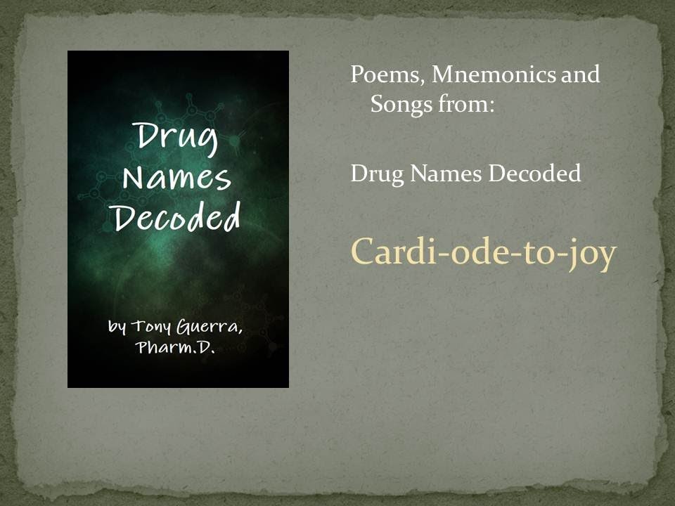 Drug Names Decoded Song: Cardiode to Joy - YouTube