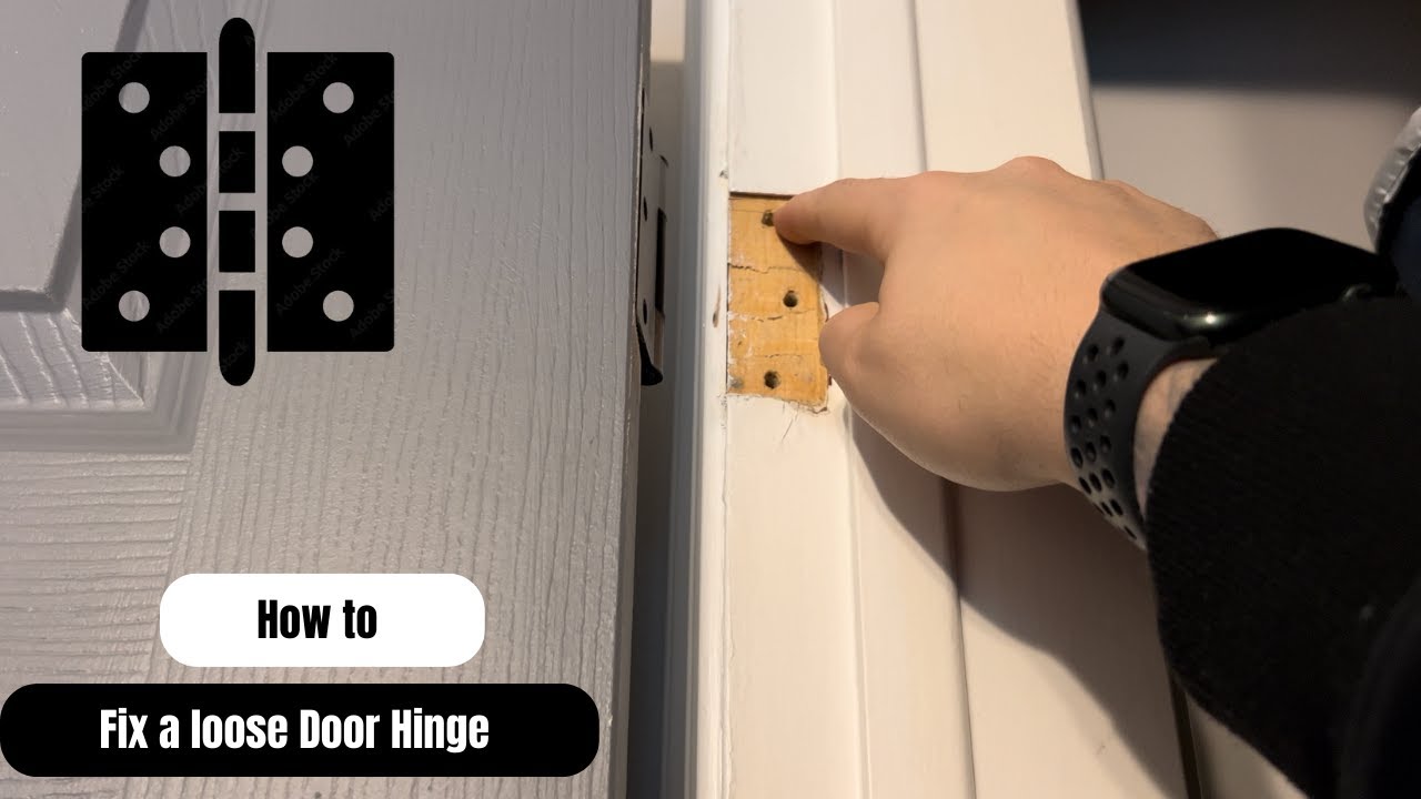 Fixing Loose Door Hinges: Quick DIY Solutions! - YouTube