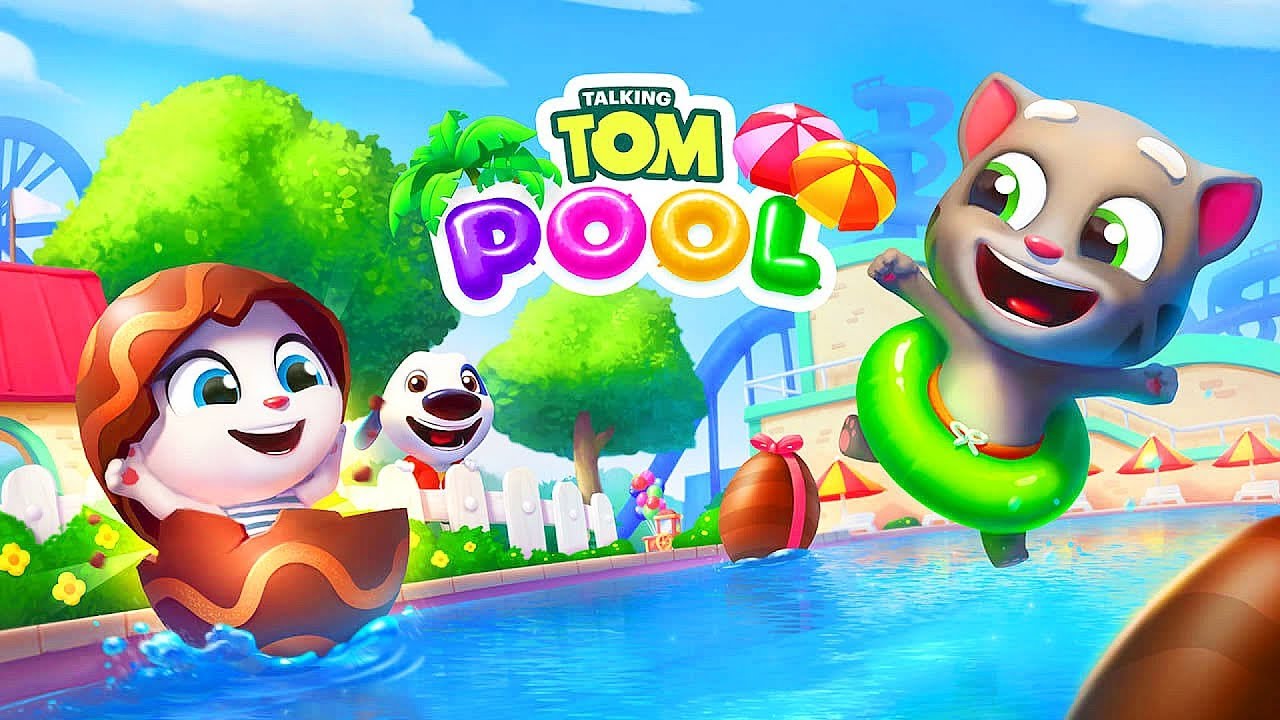 Talking Tom Pool / Cartoon Games Kids TV - YouTube