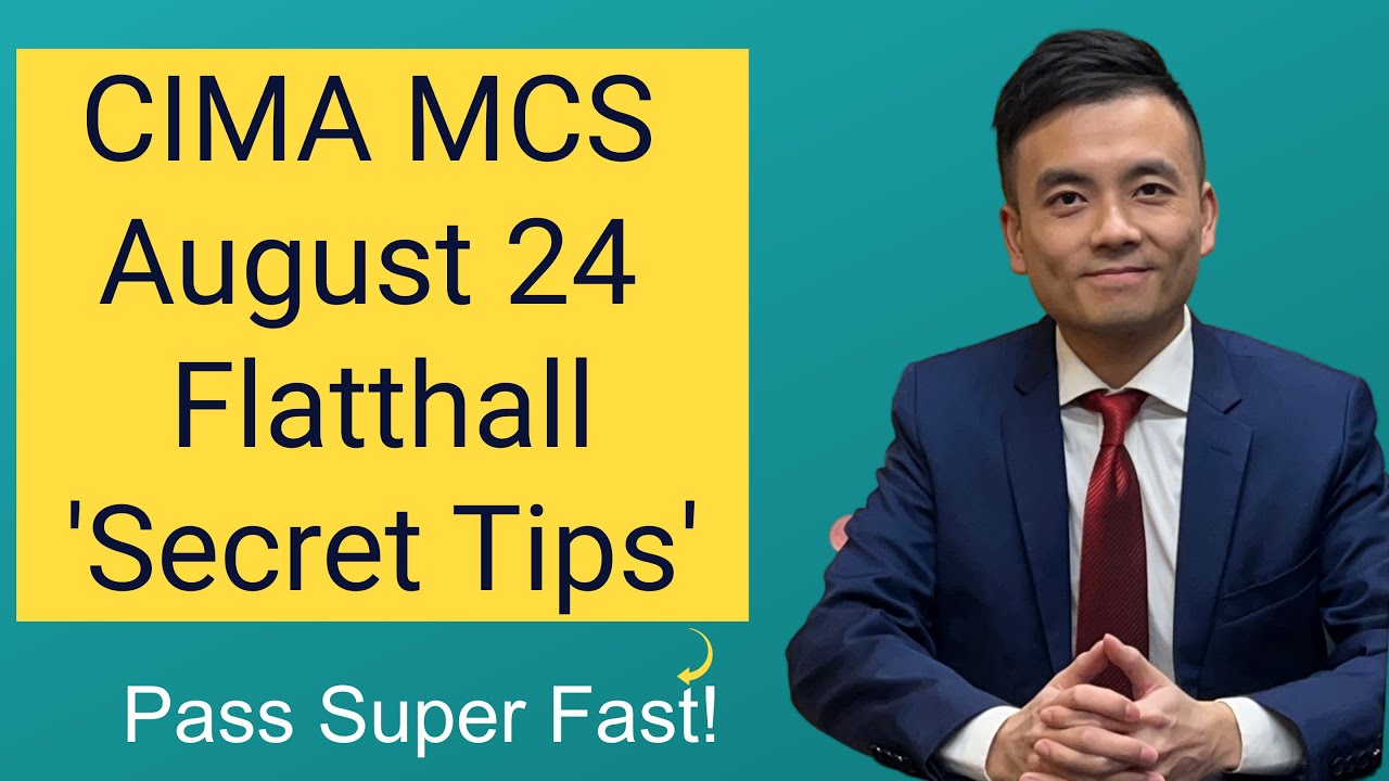 CIMA MCS August 2024 Pre-seen Analysis - Flatthall First Part Analysis ...