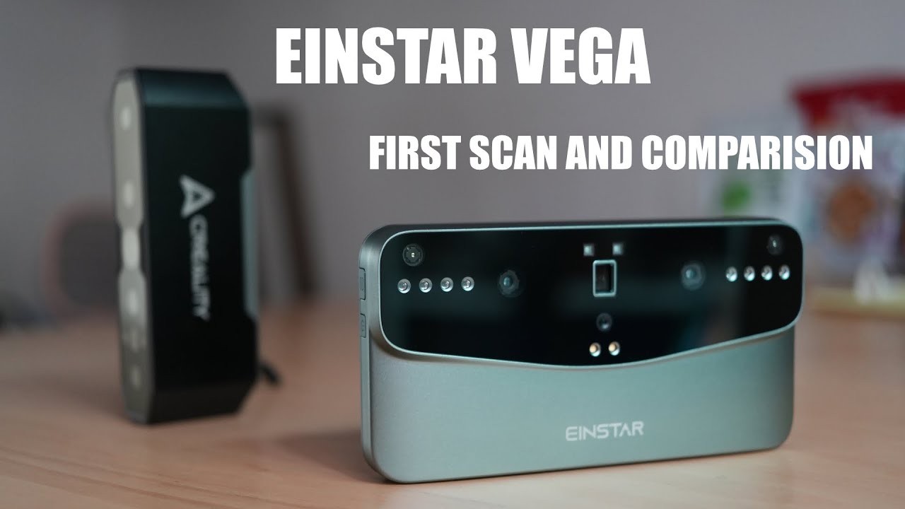 Einstar VEGA - First Scan and Comparision - YouTube