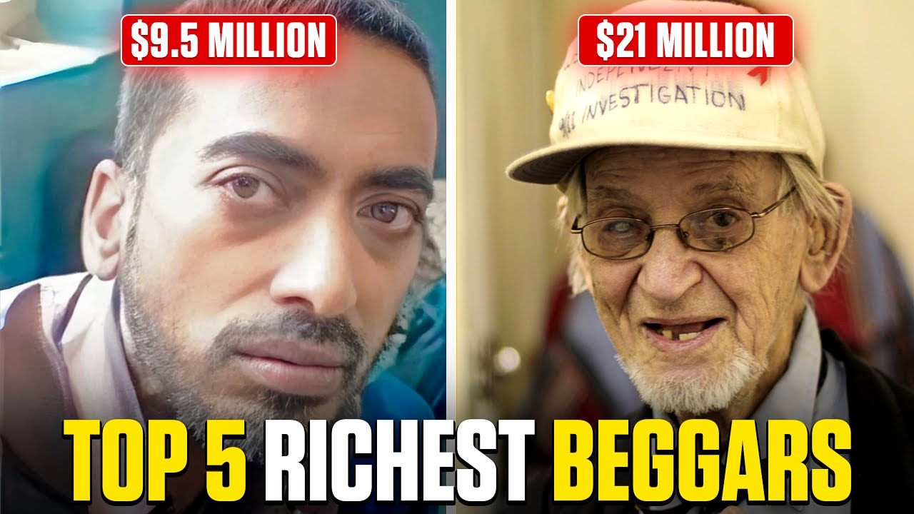 Top 5 Richest Beggars in the World! You Won't Believe Their Stories ...