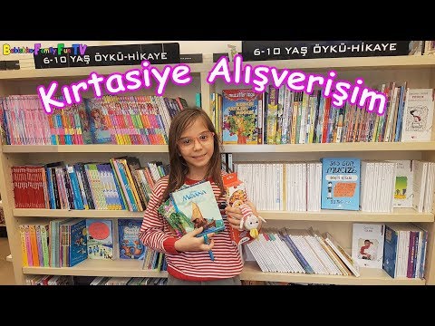 Kırtasiye Alışverişinde hangi hikaye kitaplarını ve neler aldık? Eğitici ve Eğlenceli Çocuk Videosu
