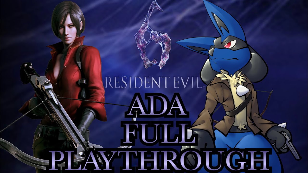 Resident Evil 6 - Ada Full Playthrough - YouTube