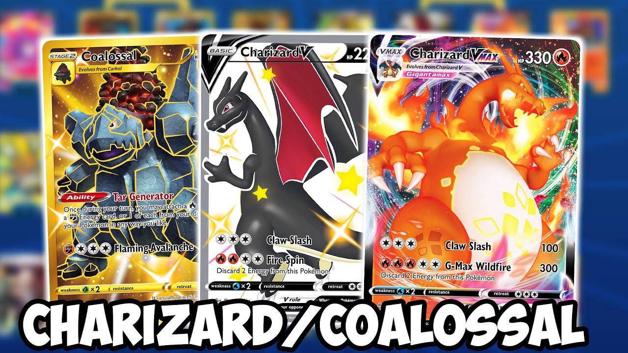 This Combo Of Coalossal & Charizard VMAX Works?! 300 Damage OHKO! PTCGO ...