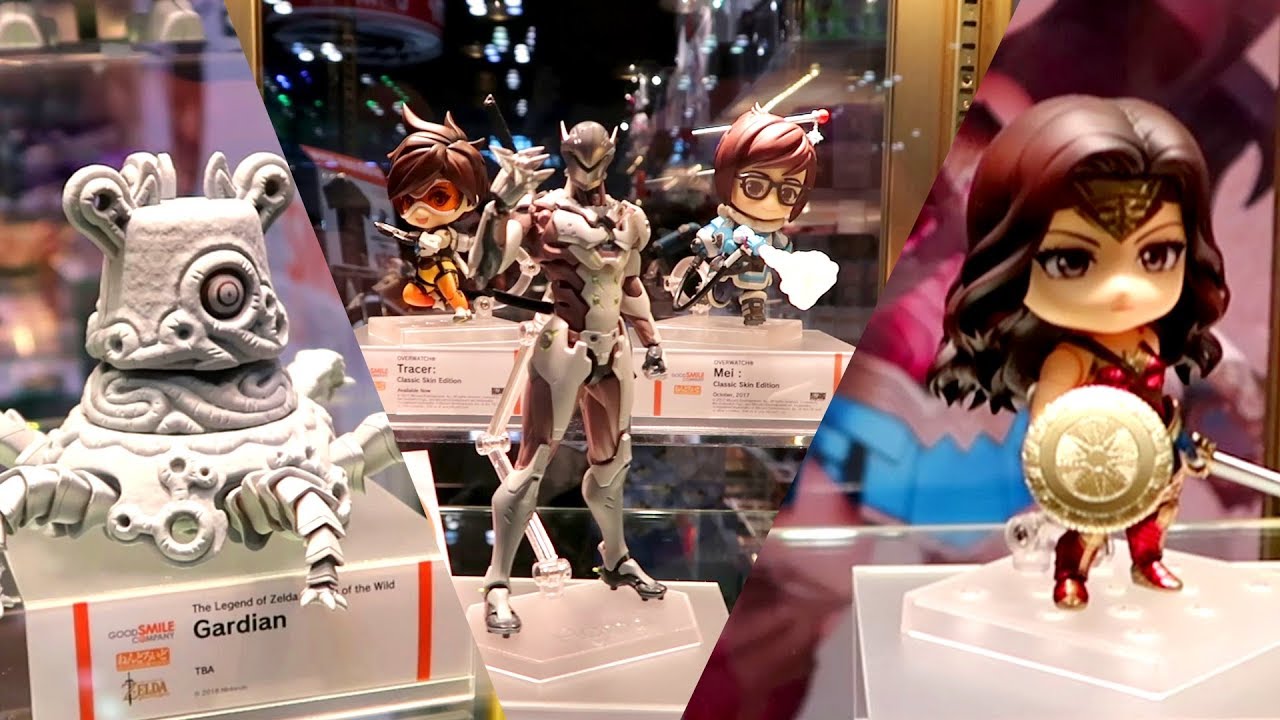 Good Smile Company Figma, Nendoroid & more NYCC 2017 Display! Disney ...