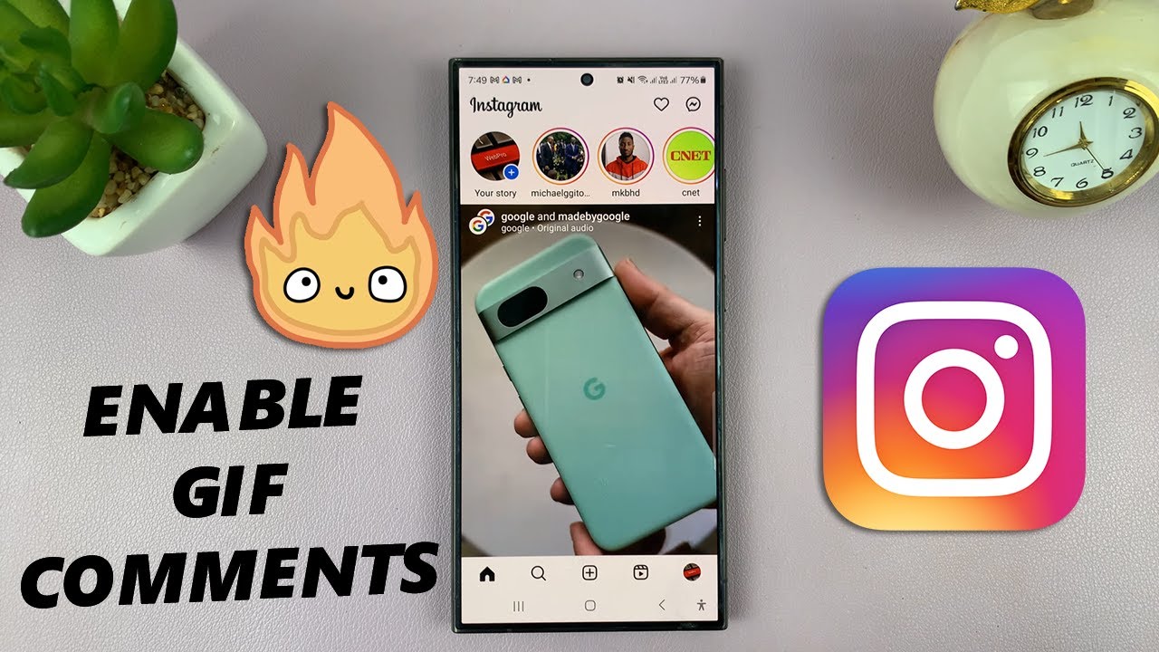 How To Allow GIF Comments On Instagram - YouTube